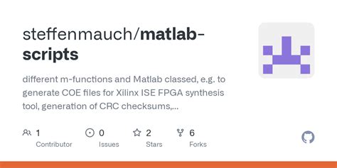 github steffenmauch matlab scripts different m functions and matlab