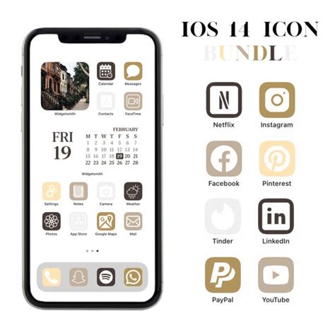 Nude Iphone Icons Ios Icons App Icons Ios Beige Etsy