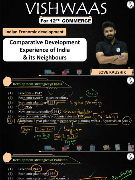 Comparative Development Experiences Of India And Its Neighbours In One Shot Class Notes