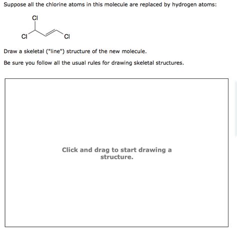 Solved Suppose All The Chlorine Atoms In This Molecule Are