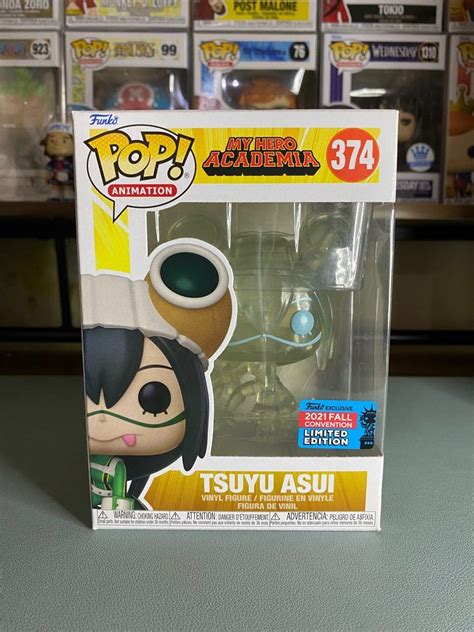 Tsuyu Asui 374 Funko Pop Translucent 2021 Fall Convention Exclusive