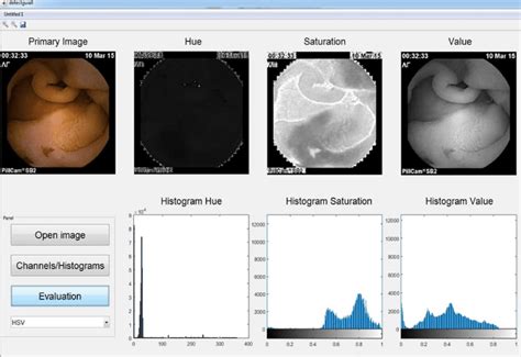 Screen Example Of Our Gui Proposed Algorithm For Hsv Color Space