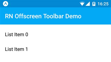 React Native Offscreen Toolbar Byte Tank