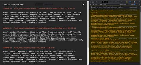 Error Export UseId Imported As React Was Not Found In React After Upgrading To V
