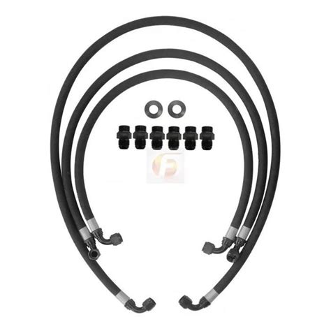 Fleece Performance Allison Transmission Cooler Lines For 2006 2010 Lbz