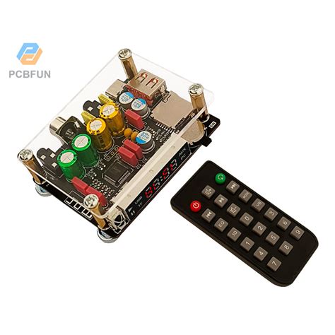 Pcbfun Zk Dam K1 Dc5v Dsp Tuning Preamp Bt Decoder Board Non Destructive Fever U Disk Coaxial