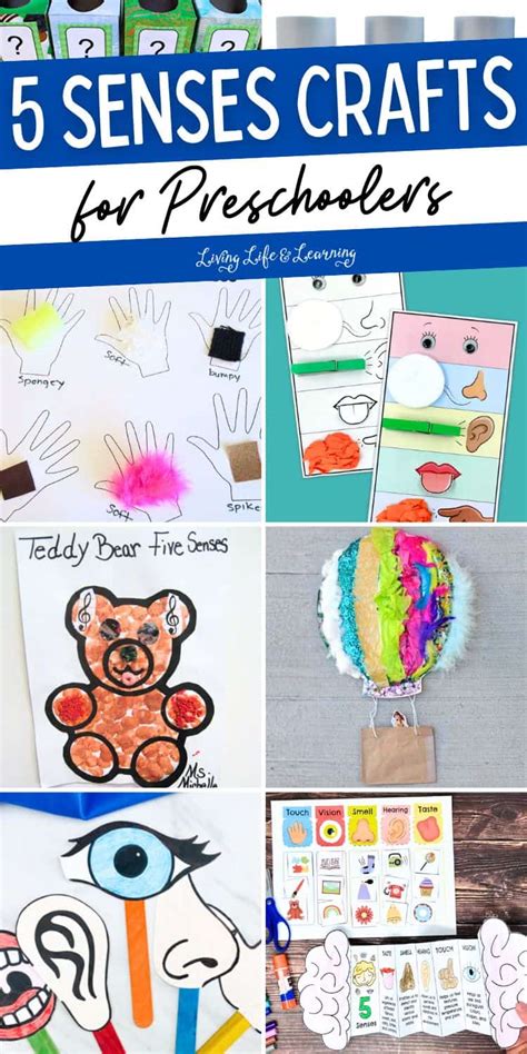 5 Senses Crafts For Preschoolers Fun And Hands On Learning
