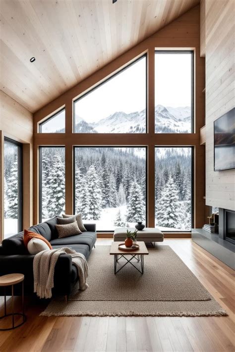 33 Stunning Modern Cabin Interiors To Bring The Outdoors In