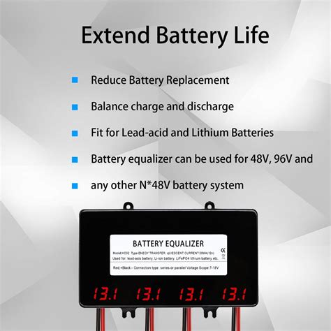 Isunergy Battery Voltage Balancer 48v 4 X 12v Battery India Ubuy