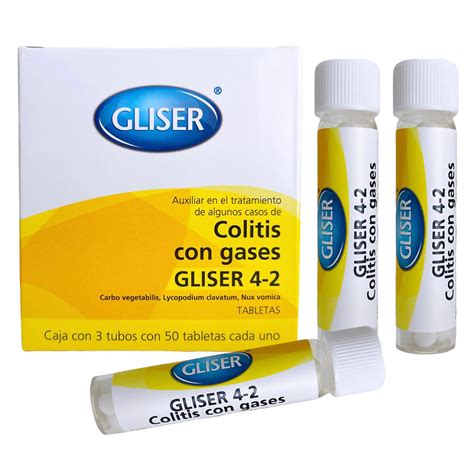 Gliser 4 2 Colitis Con Gases Farmacia Homeopática