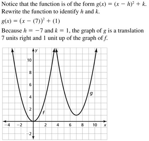 Big Ideas Math Algebra Answers Chapter Quadratic Functions Big Ideas Math Answers