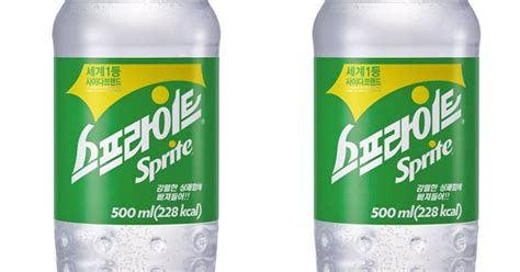 코카콜라 스프라이트 무색 페트병으로 전면 리뉴얼