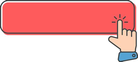 Click Cursor Icon With Click Here Button 21971532 Png