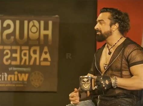 Cops Charge Ott Show S Host Ajaz Khan Producer Rajkymar Pandey Over Sex Positions Viral Clip