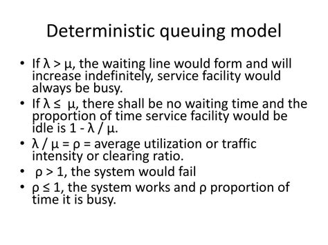Ppt Queuing Theory Powerpoint Presentation Free Download Id5406772