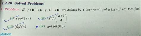 1 2 20 solved problems 1 problem if f mathbf { r } rightarrow