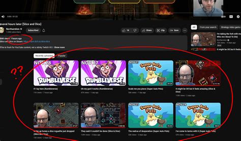 videos not showing in recently uploaded r northernlion