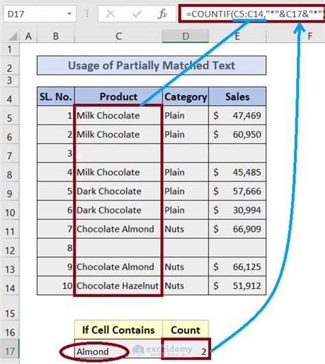 Count If A Cell Contains Any Text In Excel Methods ExcelDemy