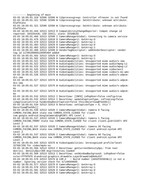 Log Cat 1740996301175 Pdf Computing Computer Programming