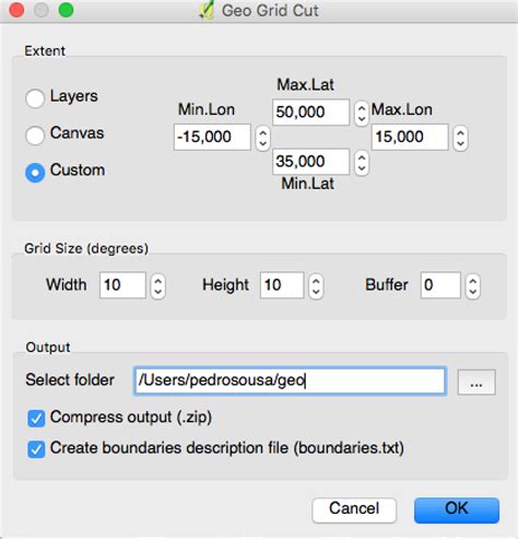 Pedros Tech Mumblings Splitting Vector And Raster Files In Qgis Part