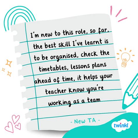 Tas Share Their Thoughts The Ta Role Twinkl