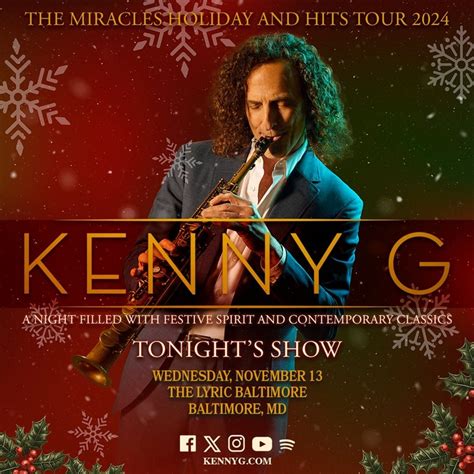 Kenny G Concerts And Live Tour Dates 2025 2026 Tickets Bandsintown