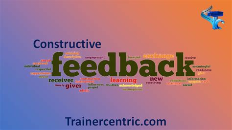 Mastering The Art Of Constructive Feedback Insights And Impact 2023 Trainer Centric
