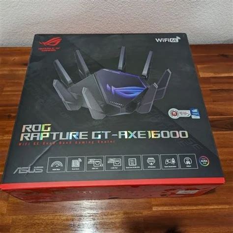 Asus Rog Rapture Gt Axe Wifi E Router Keyland Traders Kanpur Id