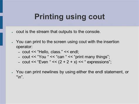Cisc 181 Introduction To Computer Science An Introduction To The