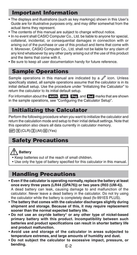 Casio Fx Ex Classwiz User Manual And Commands Pdf