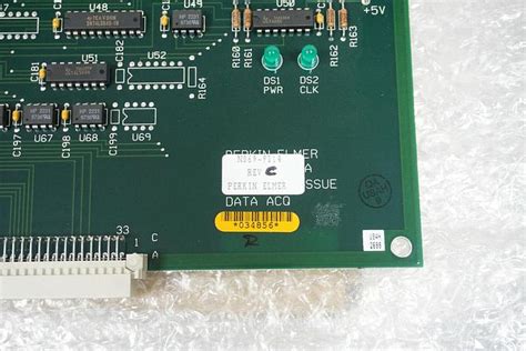 Used Perkin Elmer Optima N0699213 Zodiac Data Acquisition Scada PCB