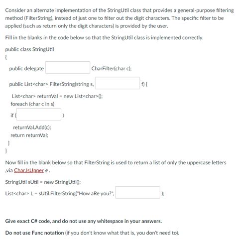 solved consider an alternate implementation of the
