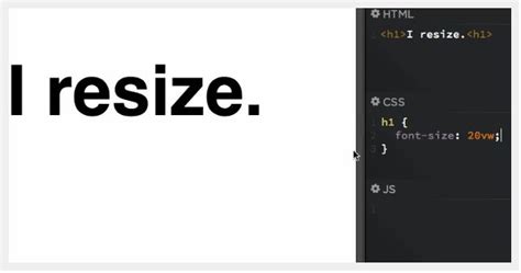 Viewport Sized Typography CSS Has Some New Values For Sizing Things Relative To The Current