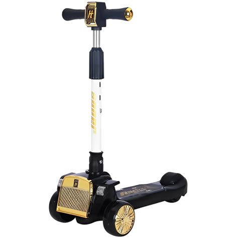 საბავშვო სკუტერი F 500 Black Skuteri