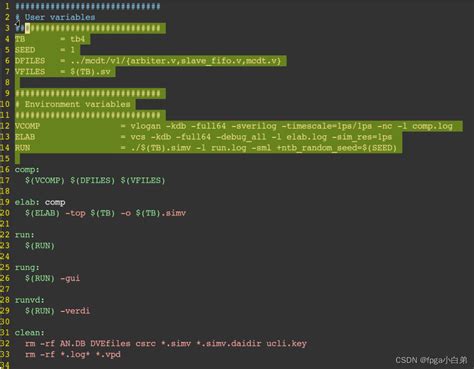 2 1 2 3【makefileandvcs仿真、关注的波形数据流】 vcs跑仿真 同一个用例 seed号不同 波形不相互覆盖的makefile
