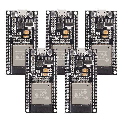 5pcs Esp32 38pin Development Board Esp 32s Microcontroller Processor Integrated 2 In 1
