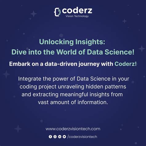 Coderz Data Datascience Datasets Coderzvisiontechnology
