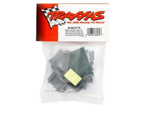 Traxxas Trx3627x Battery And Receiver Hold Down Set Grey