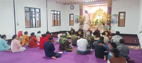 ကာလိမြို့၊ ကာလိနယ်မြေရဲစခန်း ဘုန်းရောင်မေတ္တာဓမ္မာရုံ ဘုရားအနေကဇာတင်ခြင်းနှင့် ဓမ္မာရုံ ရေစက်ချလ