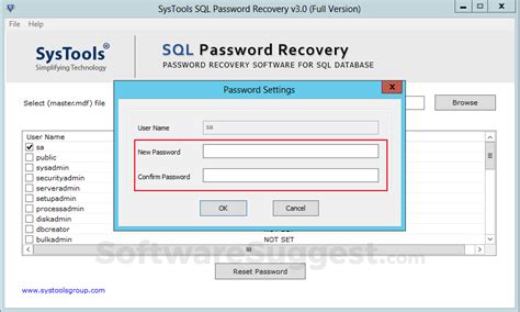 Systools Sql Password Recovery Pricing Reviews And Features In 2022