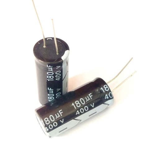 2pcs 400v 180uf 400volt 180mfd Electrolytic Capacitor 18×40mm Lazada Ph