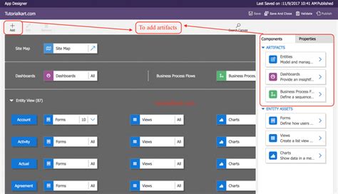 How To Add Entity Assets And Artificat To Dynamics 365 App