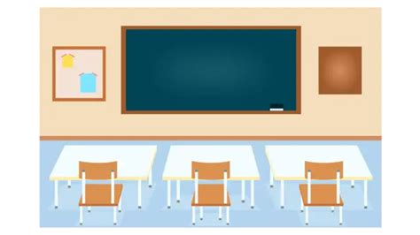 School Classroom Interior Design Vector School Classroom Classroom Classroom Design Png And