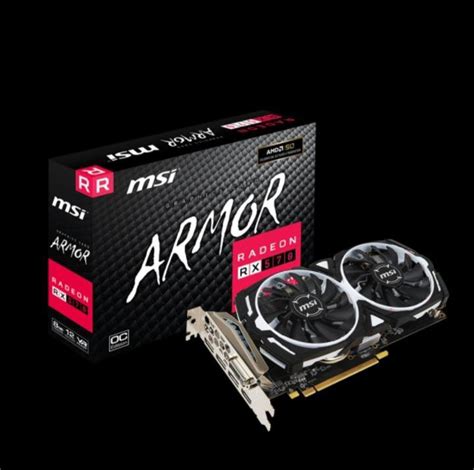 Видеокарта MSI RX 570 8GB Armor – купить в Москве, цена 10 500 руб ...