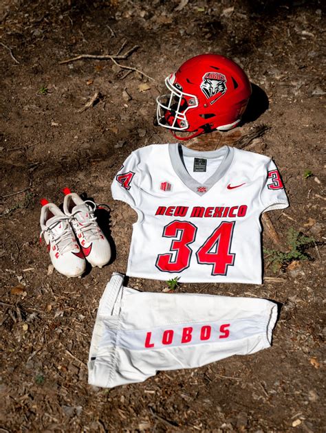 New Mexico Lobos 2024 Away Jersey Football Jersey Archive