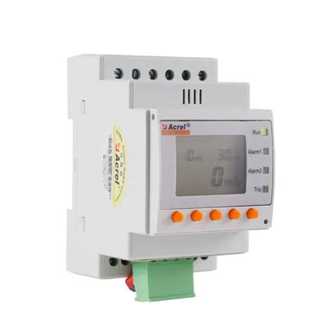 DIN Rail Multi Function LCD Display Current Measurement Relay With RS485 Interface Type A