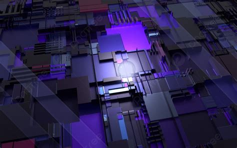 Technological Background Modeling Three Dimensional Background Bottom