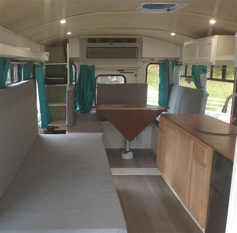 2011 Ford E 450 Shuttle Bus Conversion Skoolie Livin School Bus