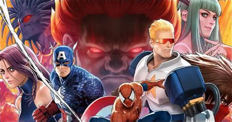 Gorgeous New Marvel Vs Capcom Art By Shinkiro Included In Latest