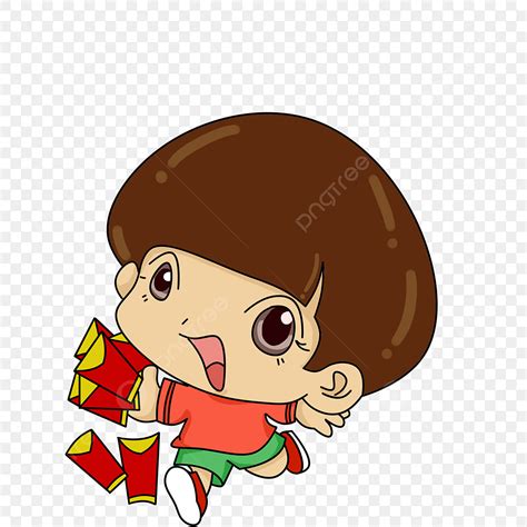 Hand Grabbing Png Image Hand Drawn Character Grab Red Envelope